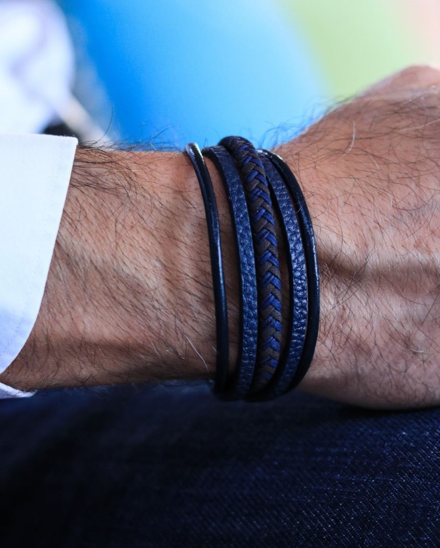 DRIP - Multilayer Braided Leather Rope Bracelet